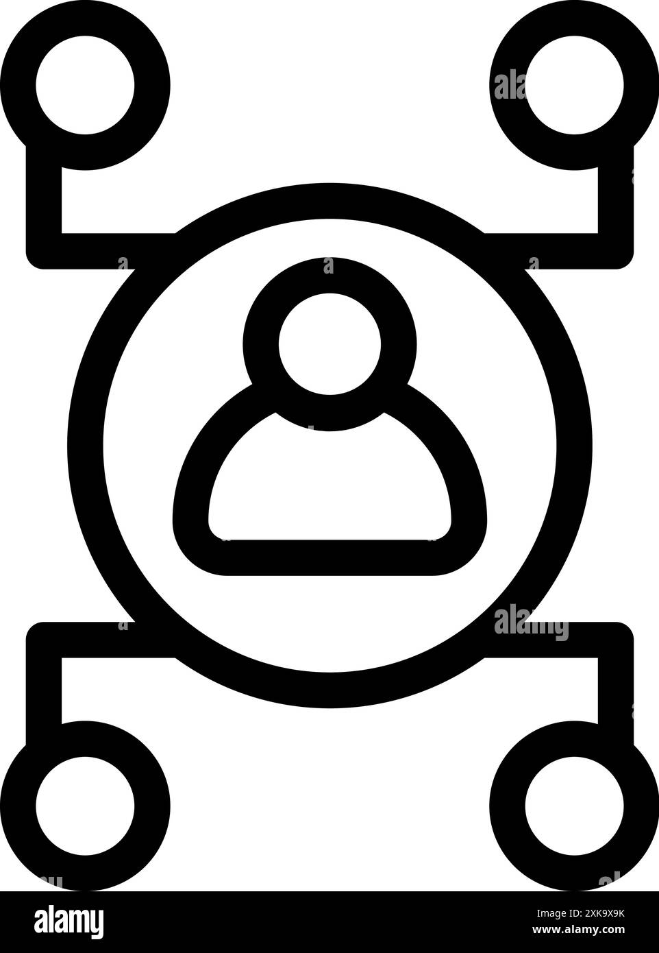 Minimalist organization chart hi-res stock photography and images - Alamy