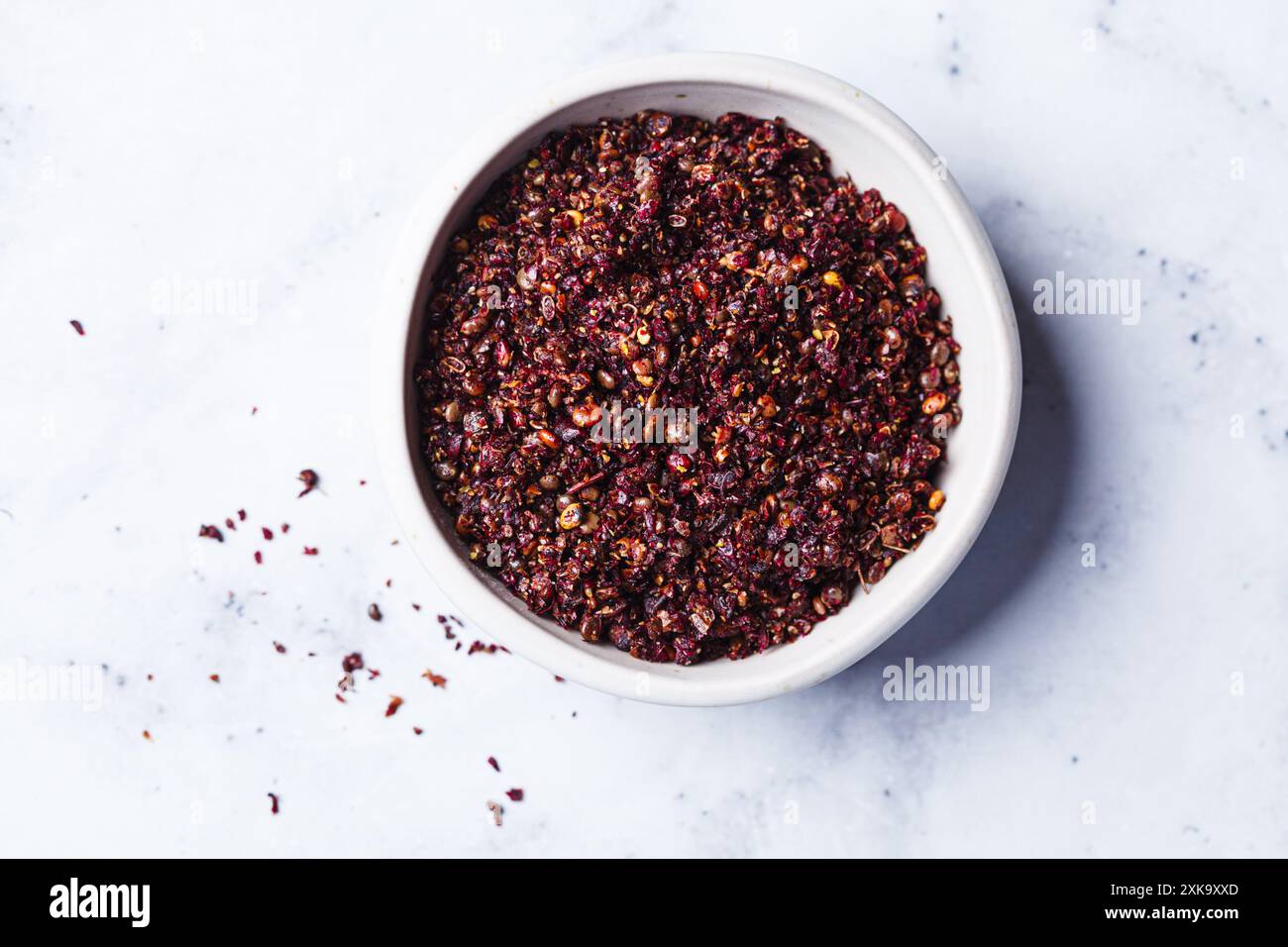 Dry red spice sumac - popular ingredient in Middle Eastern cuisine ...