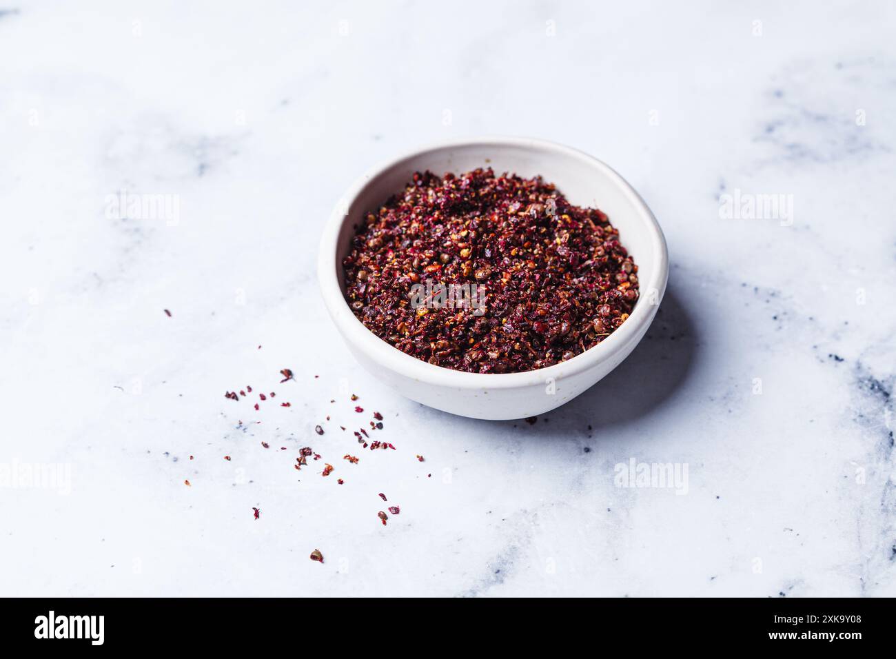 Dry red spice sumac - popular ingredient in Middle Eastern cuisine ...