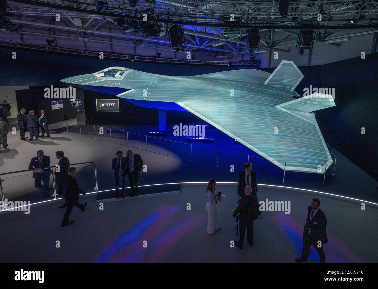 Farnborough, England, UK. 22nd July, 2024. The Farnborough International Airshow runs from 22-26 ...