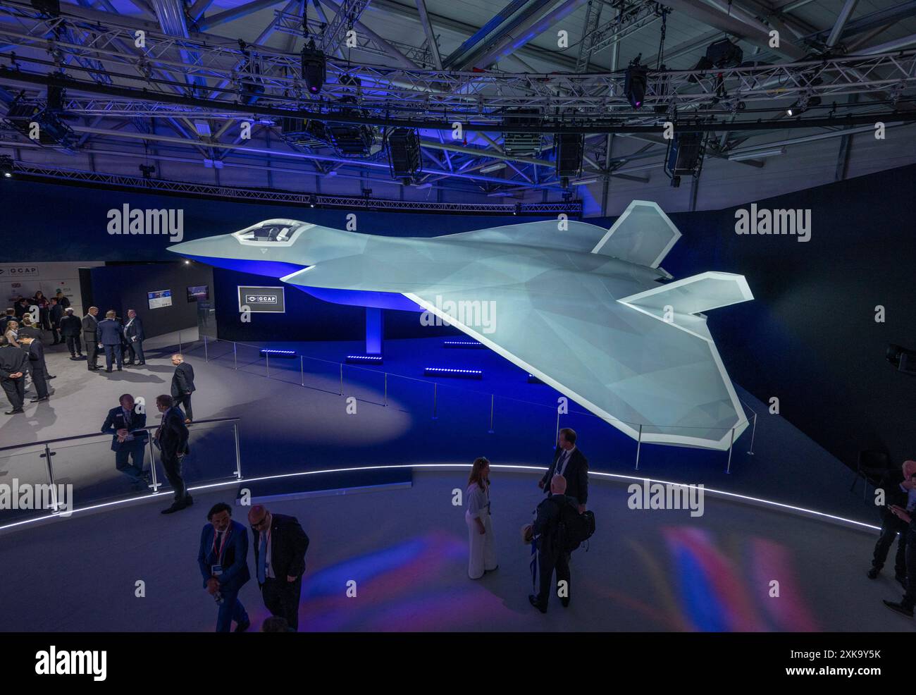 Farnborough, England, UK. 22nd July, 2024. The Farnborough International Airshow runs from 22-26 ...