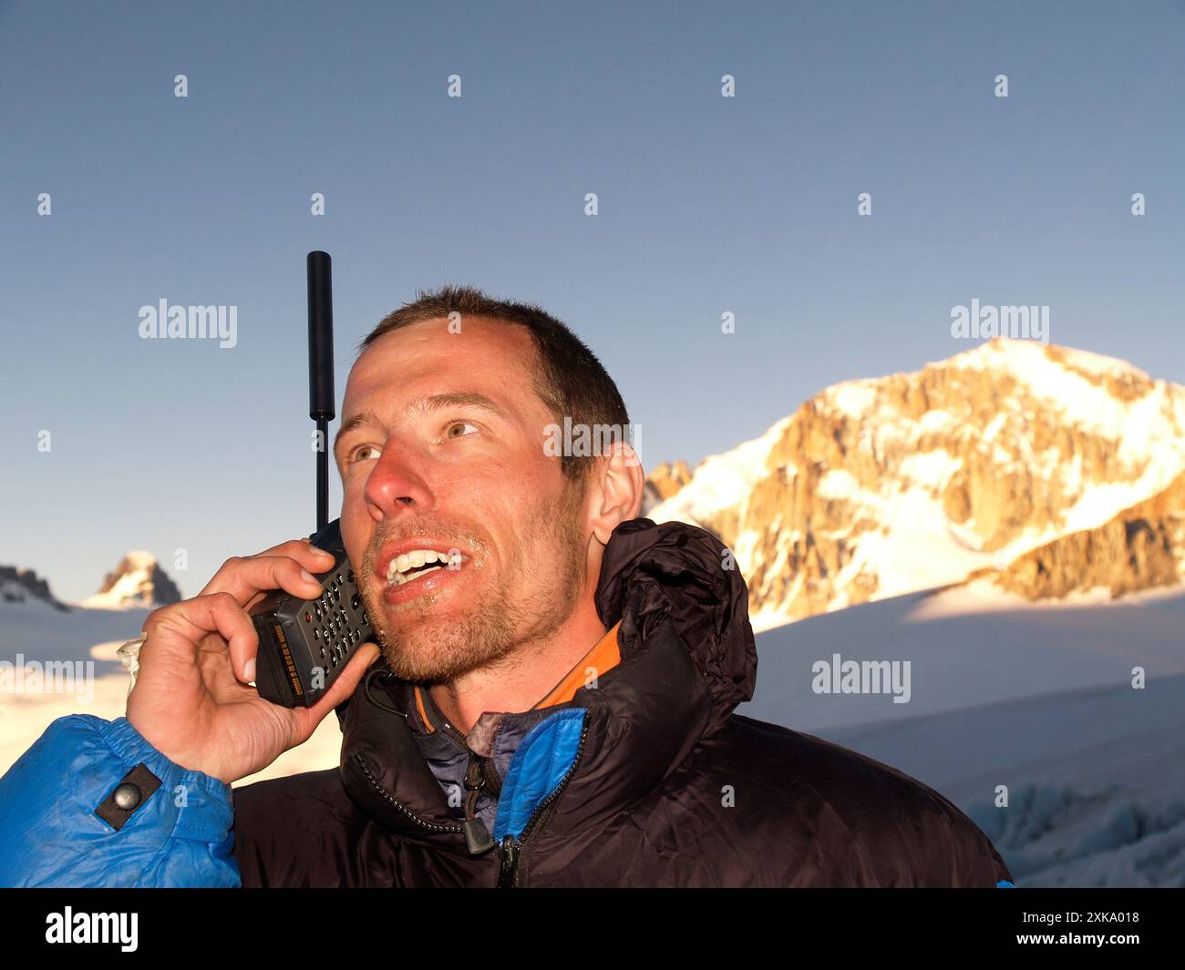 First satellite phone hi-res stock photography and images - Alamy