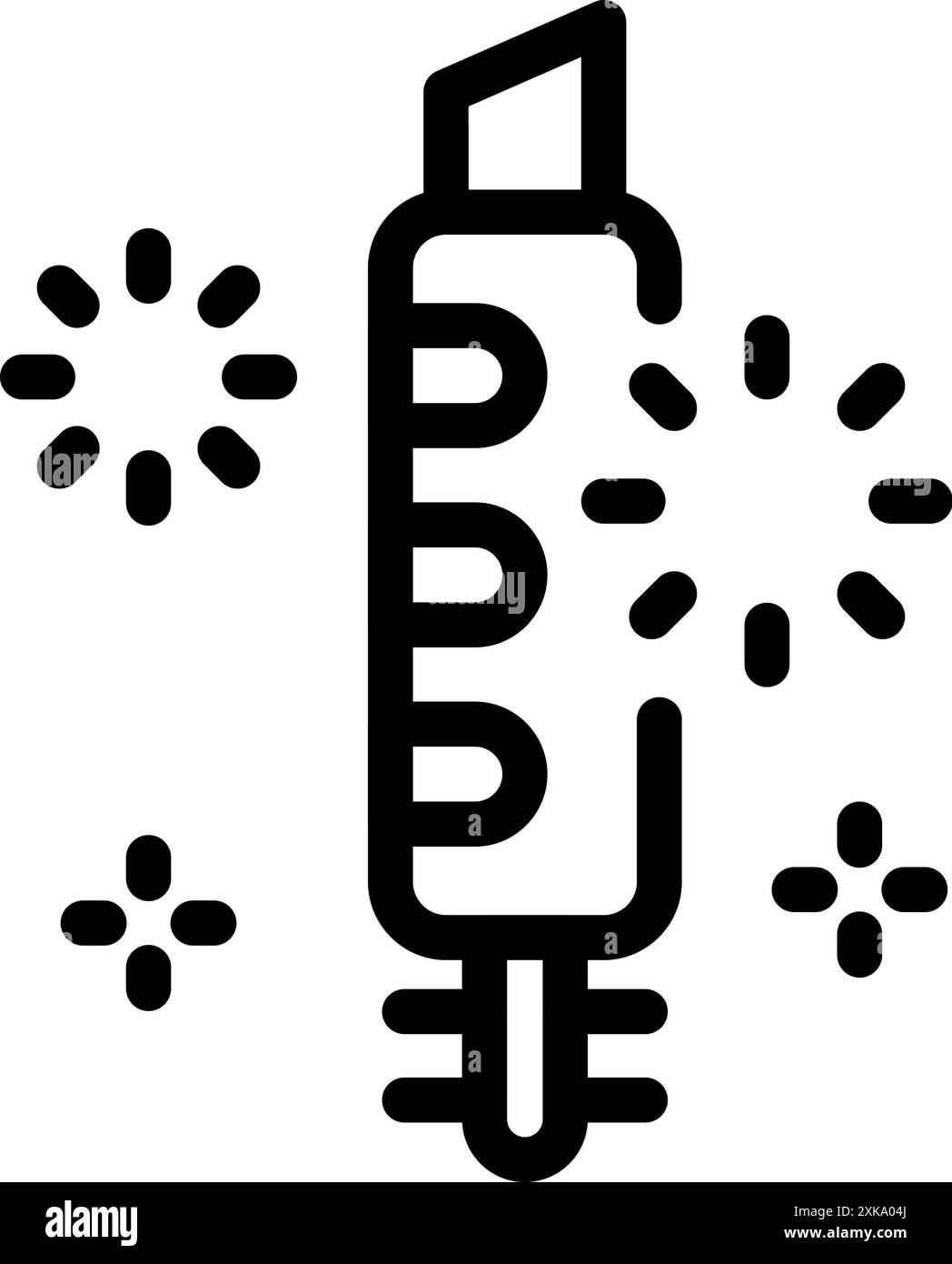 Single firework explosion Stock Vector Images - Alamy