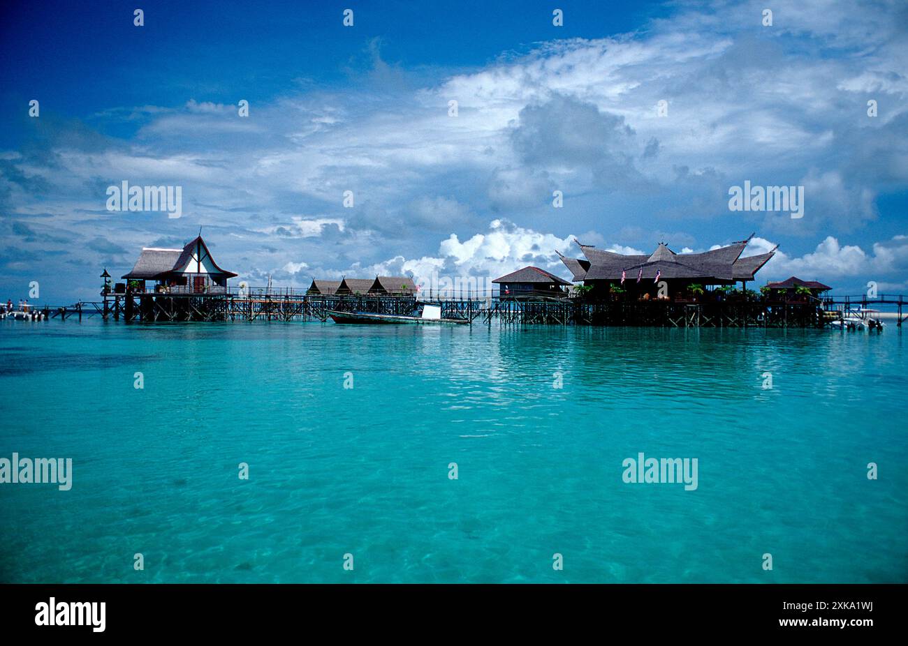Kapalai Resort, Malaysia, Borneo, Sabah, Kapalai Stock Photo - Alamy
