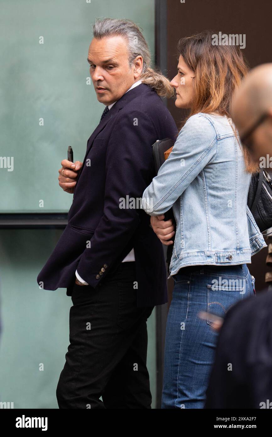 Peter Kandalaft arriving at Westminster Magistrates' Court, central ...