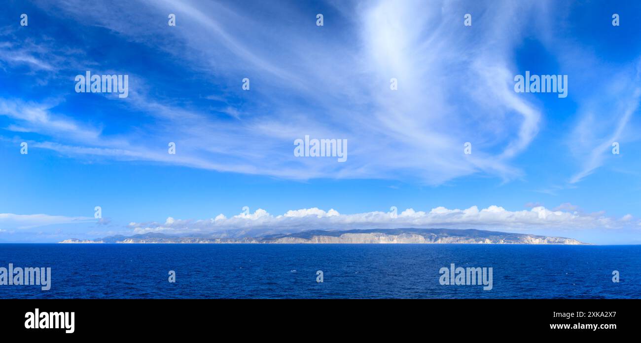 Sea panorama from island hi-res stock photography and images - Alamy