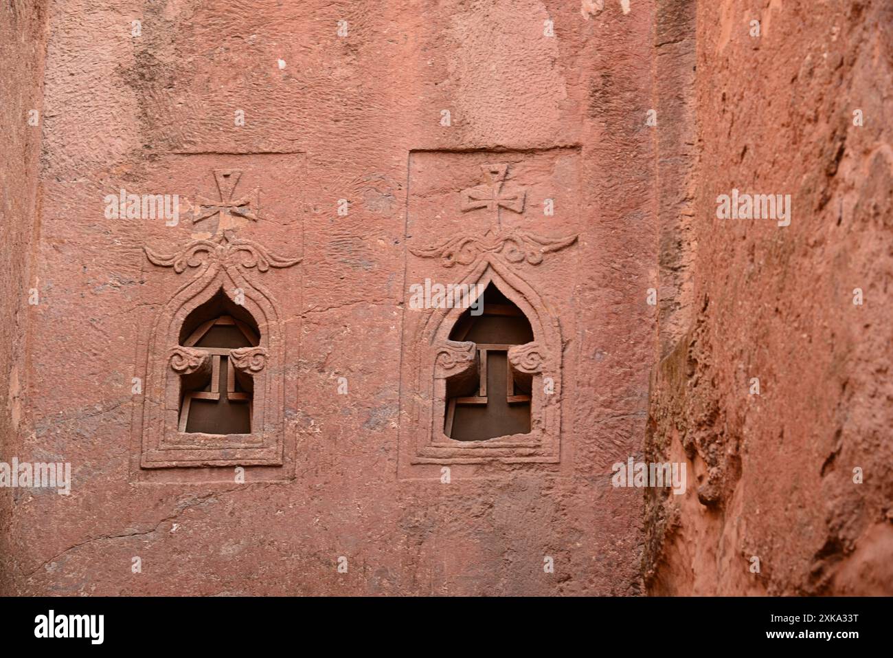 Ethiopia.Lalibela ,northern Ethiopia famous for its monolithic rock ...