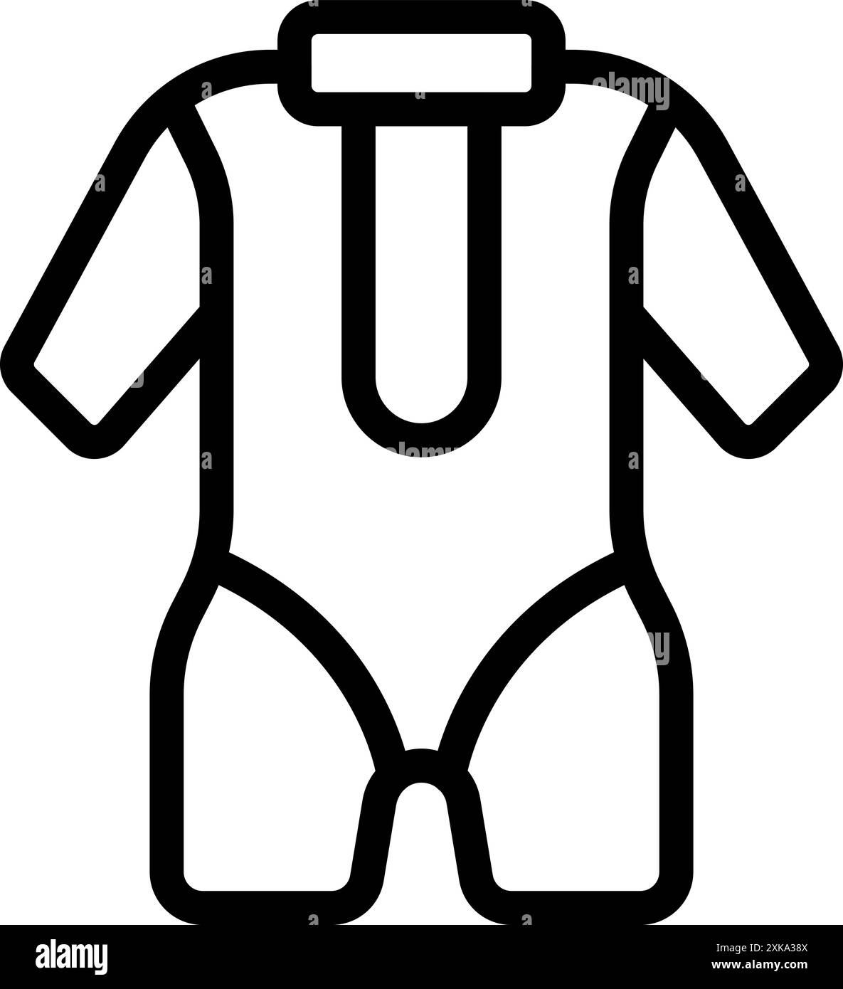 Simple diving suit icon, representing underwater exploration and the ...