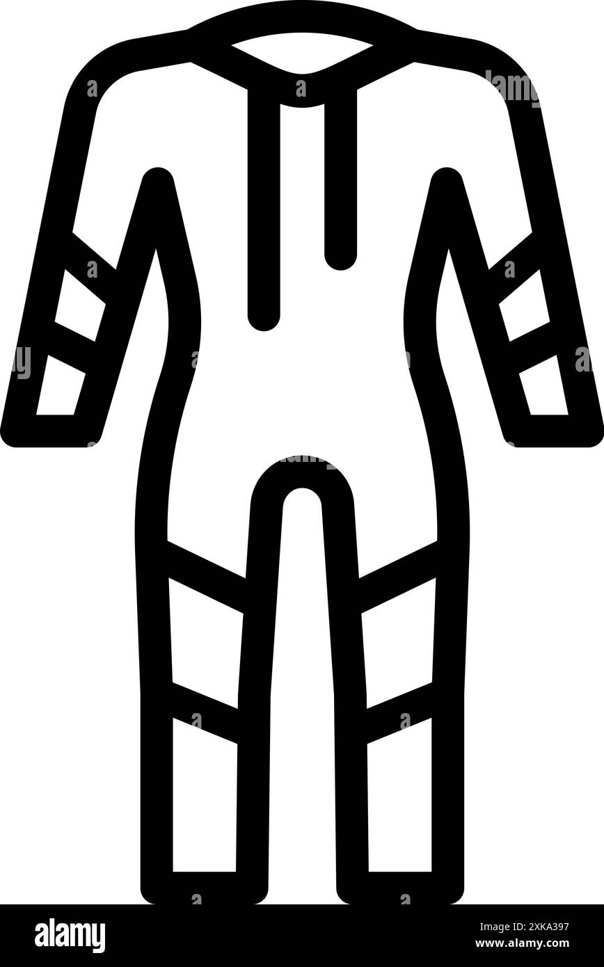 Simple diving suit icon representing underwater exploration, diving ...