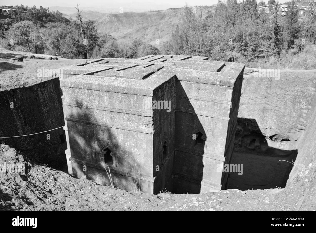 Ethiopia.Lalibela ,northern Ethiopia famous for its monolithic rock ...