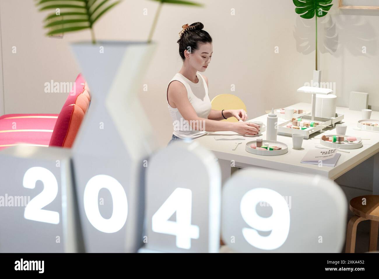 London UK. 22nd July 2024. Museum of the Home – Rooms Through Time. A ...