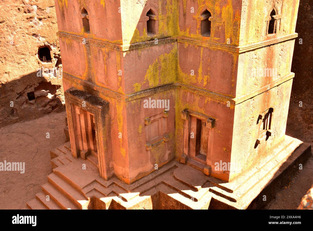 Ethiopia.Lalibela ,northern Ethiopia famous for its monolithic rock ...
