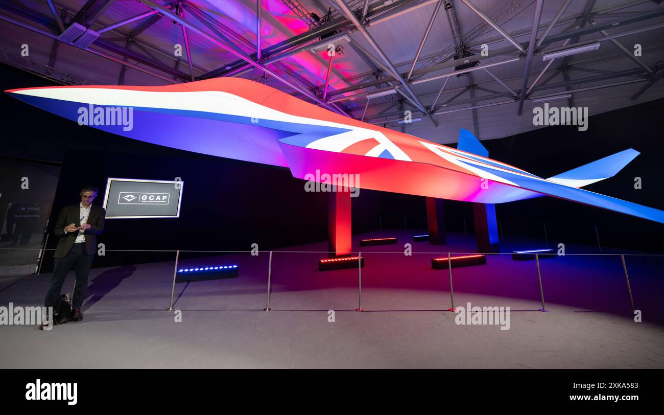 Farnborough, England, UK. 22nd July, 2024. The Farnborough ...