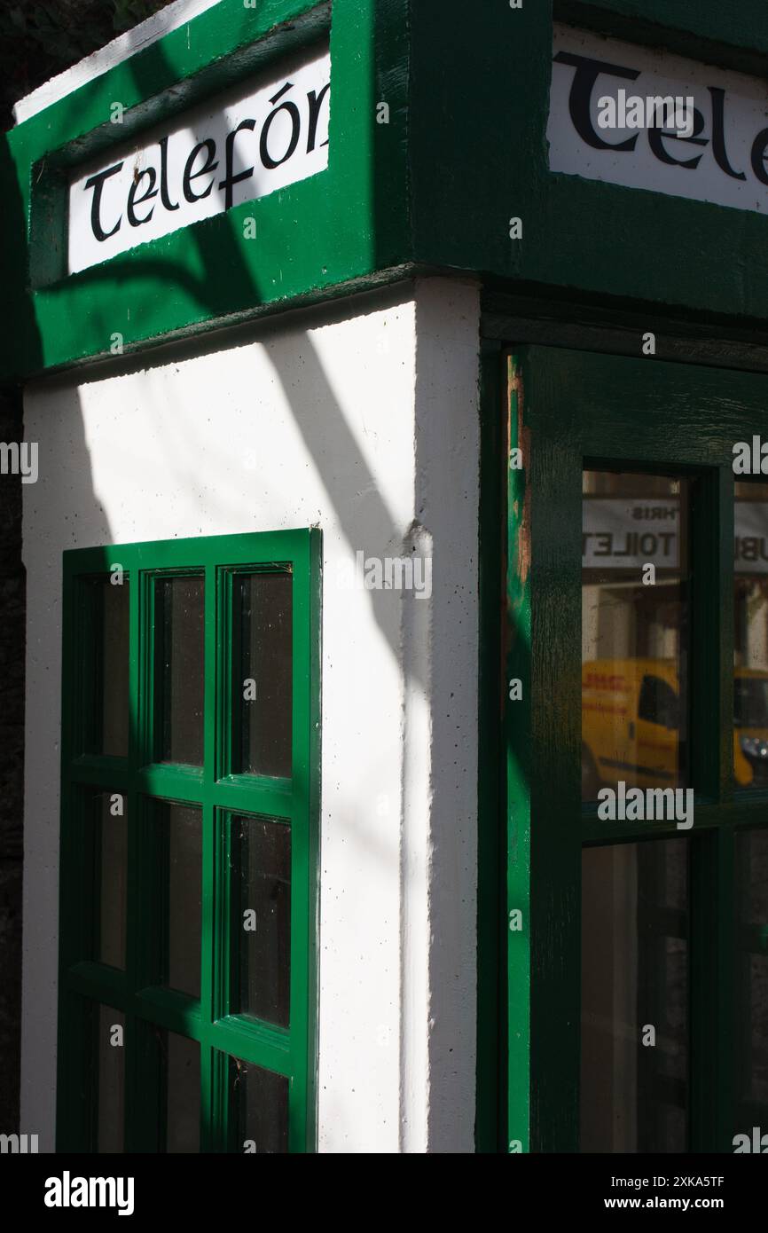 Irish telephone box hi-res stock photography and images - Alamy