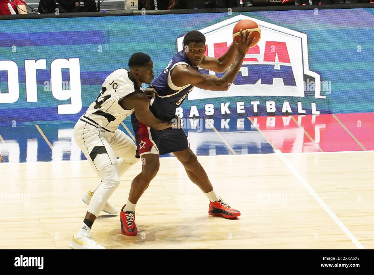 Anthony Edwards of Team Usa during the International Friendly ...