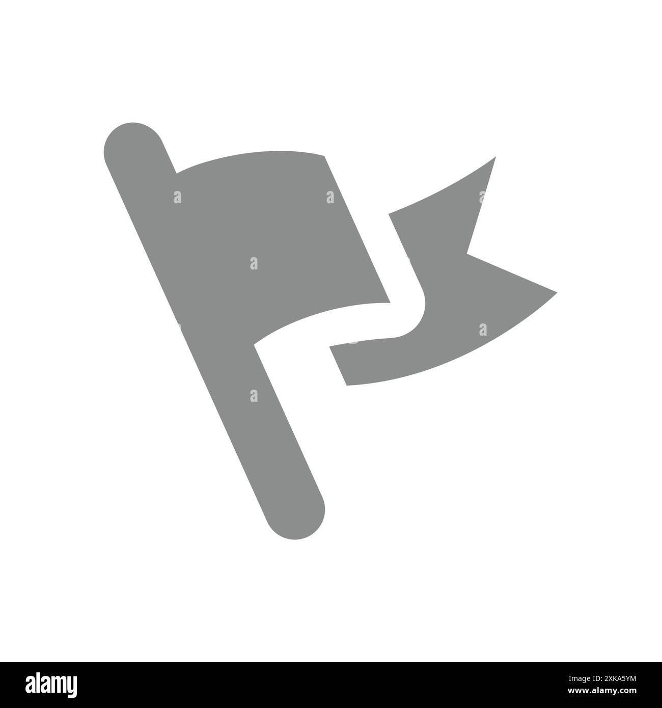 Flag location mark icon hi-res stock photography and images - Alamy