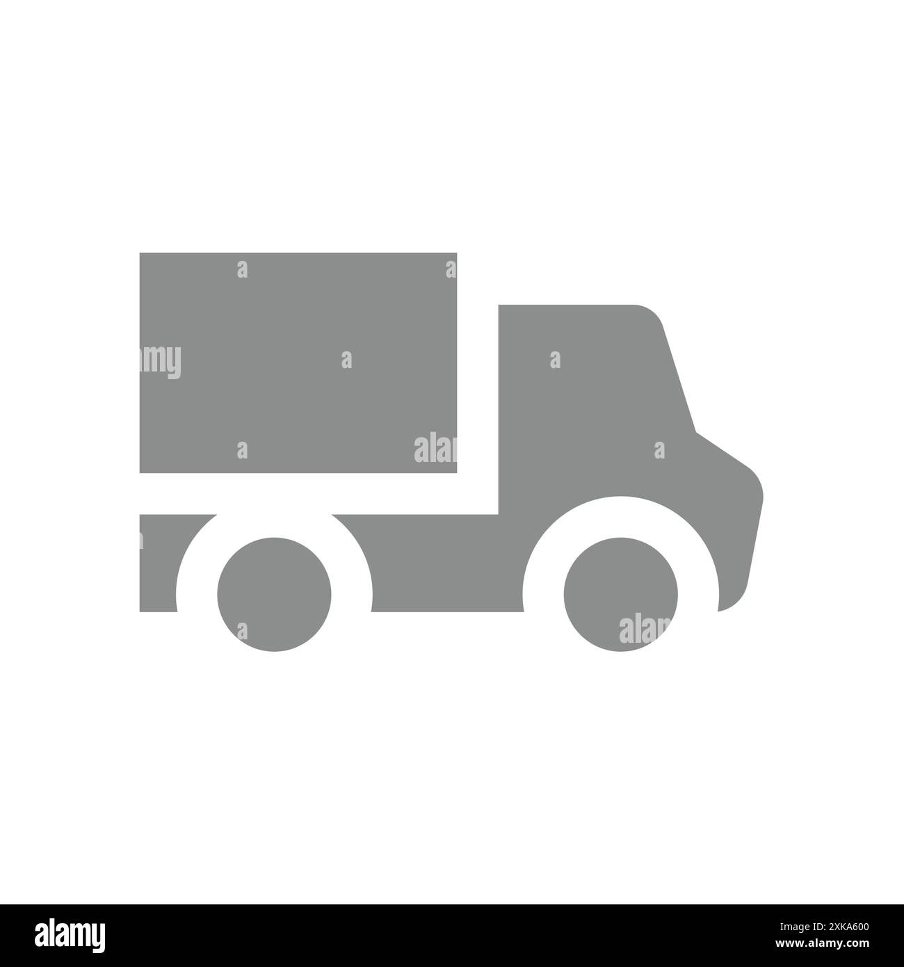 Truck vector icon. Delivery, cargo and shipping symbol Stock Vector ...
