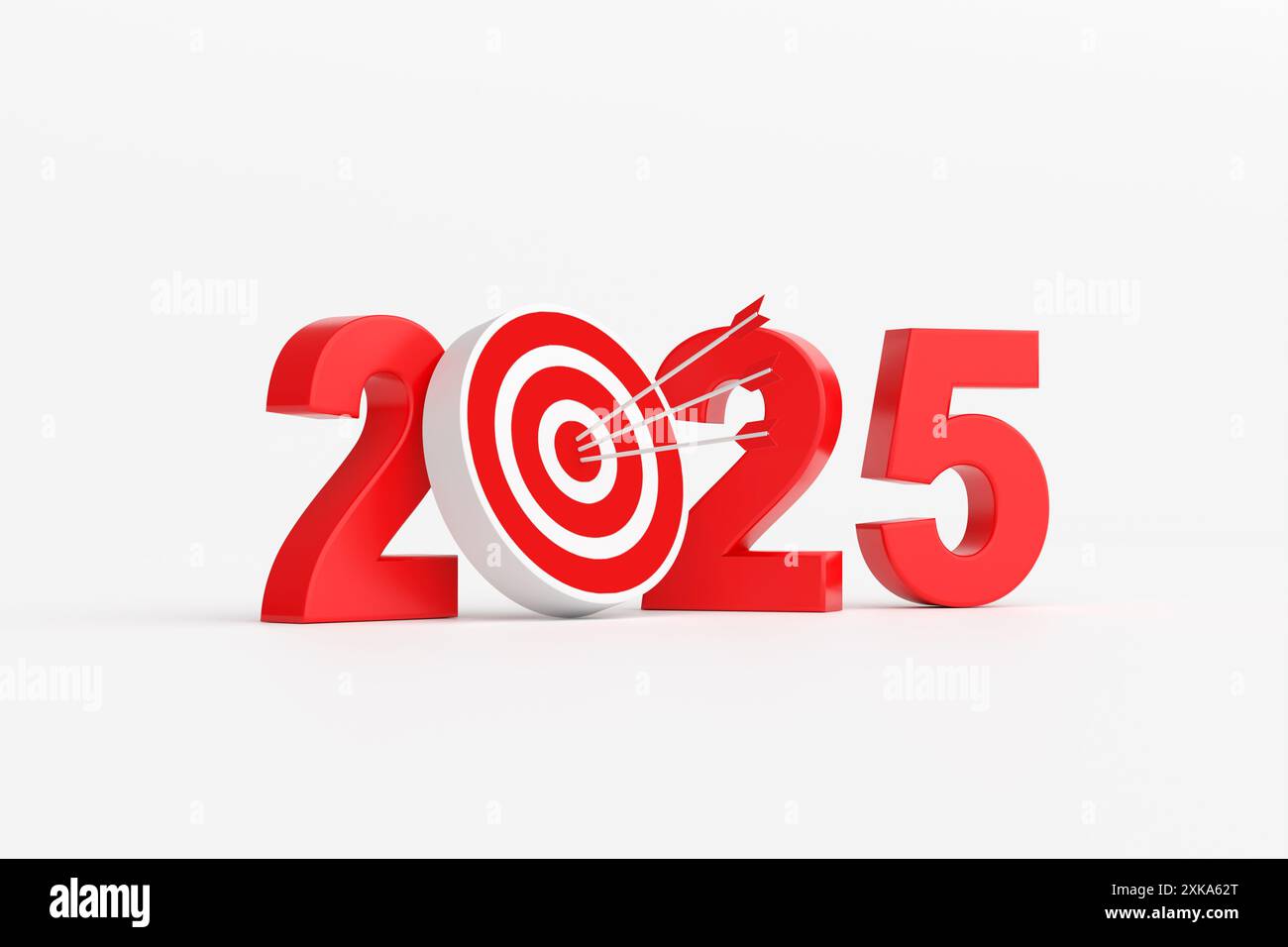Business target goal objective achievement. 2025 numbers with a target ...