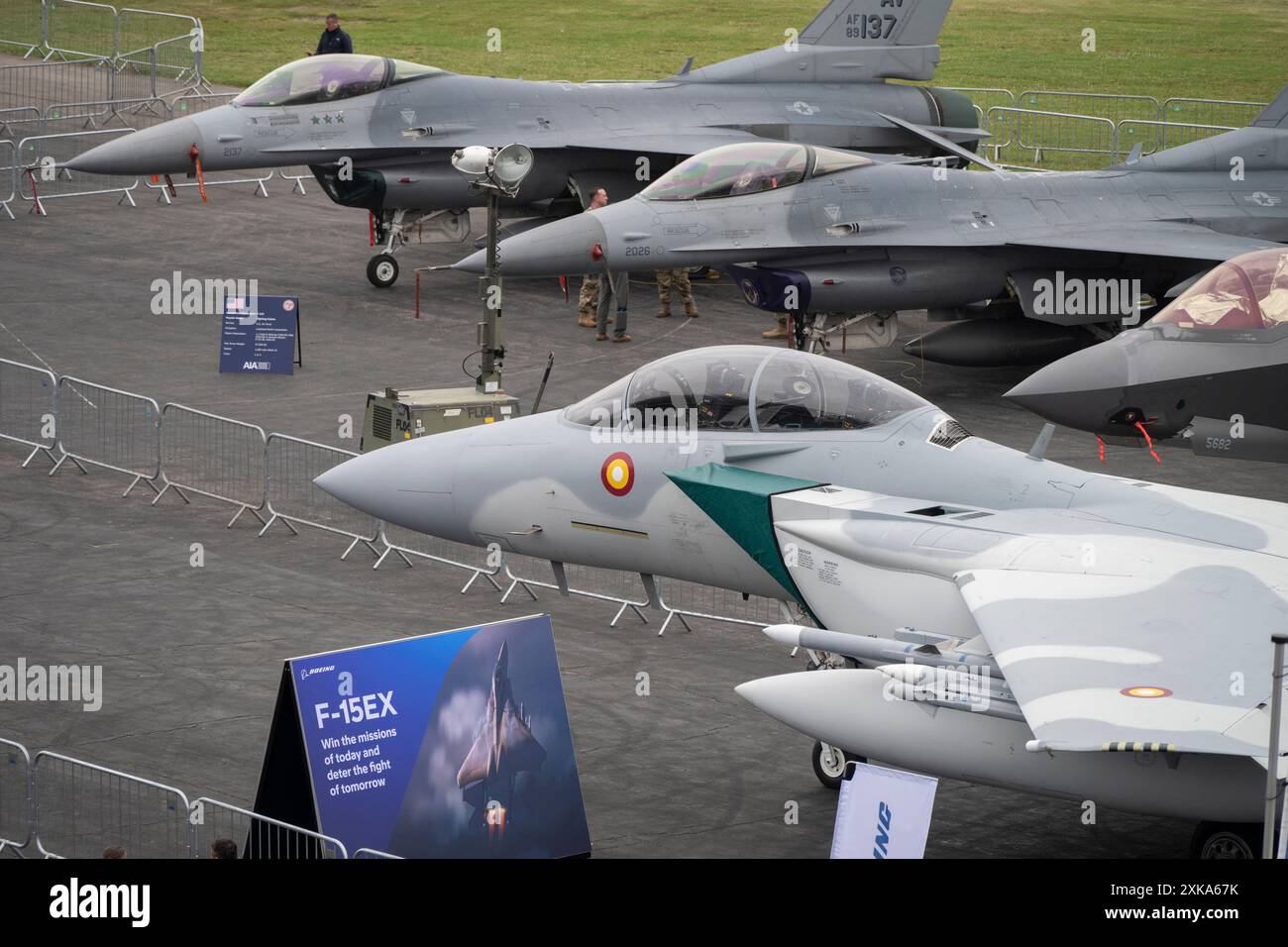 Farnborough, England, UK. 22nd July, 2024. The Farnborough ...