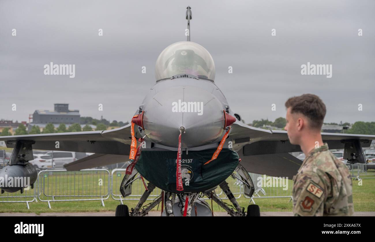 Farnborough, England, UK. 22nd July, 2024. The Farnborough ...