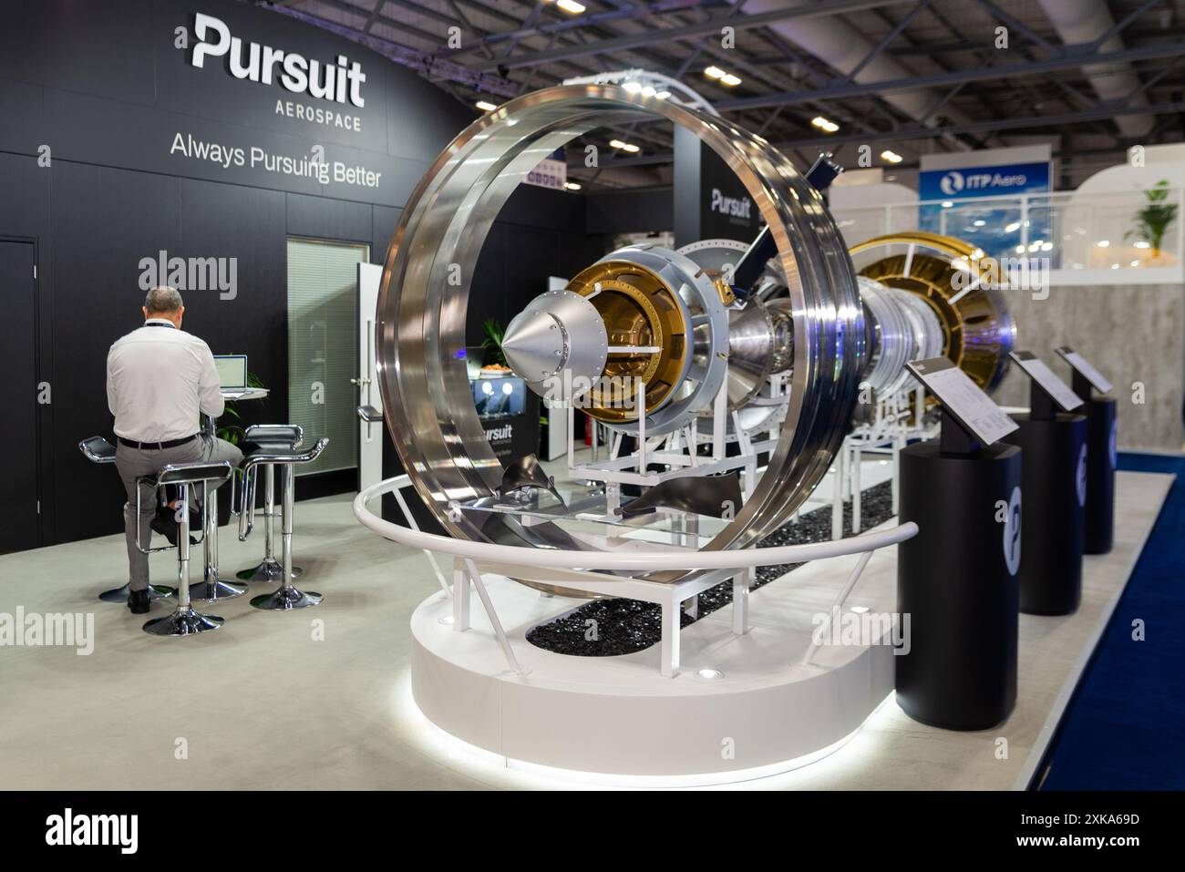 Farnborough Airport, Hampshire, UK. 22nd Jul, 2024. The world’s ...