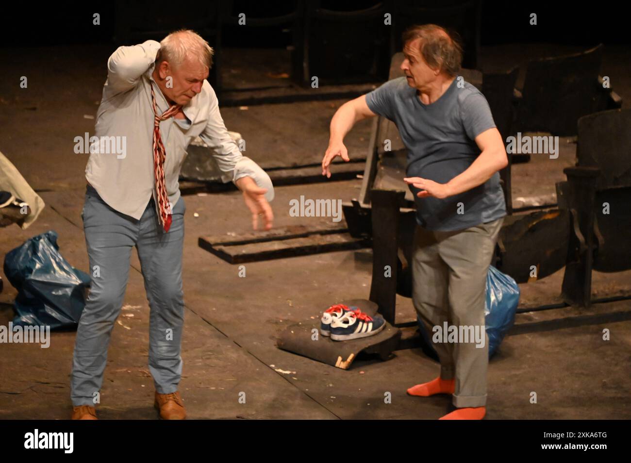 Festival d'Avignon OFF 2024 "Lazzi", a play starring Philippe Torreton ...