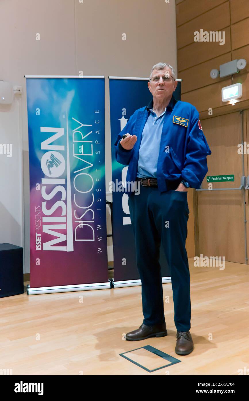 "David" Williams, Retired Canadian Space Agency Astronaut, addresses ...