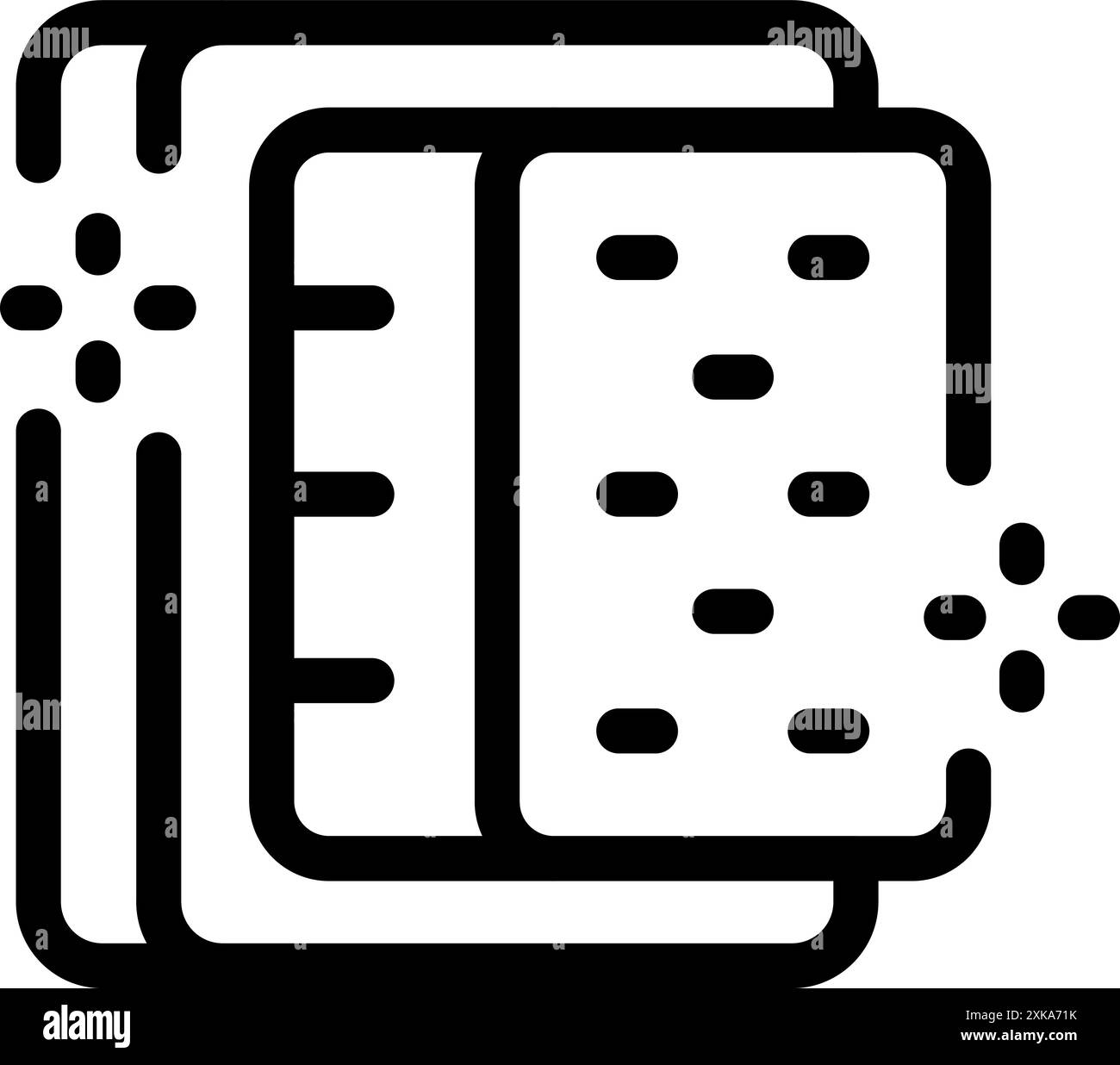 Modern membrane icon, outline style Stock Vector Image & Art - Alamy