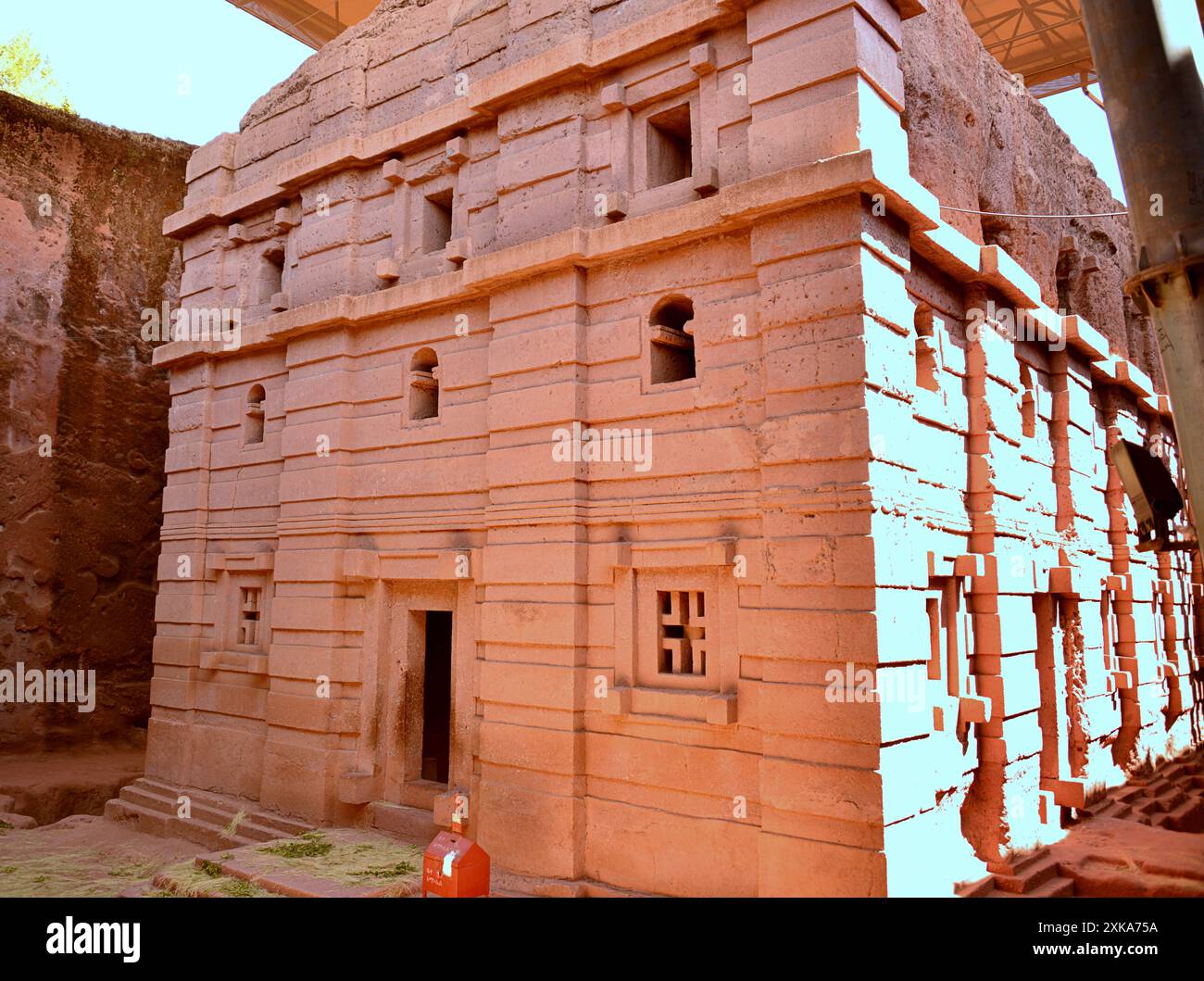 Ethiopia.Lalibela ,northern Ethiopia famous for its monolithic rock ...