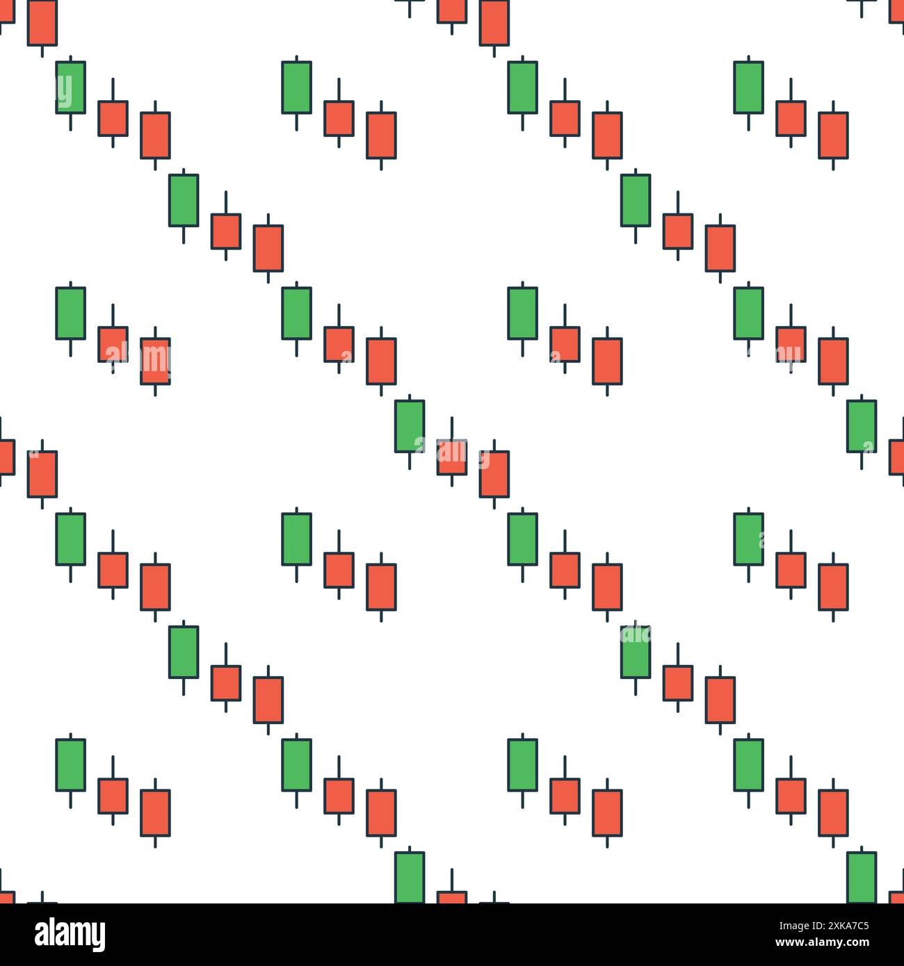 Candlesticks seamless pattern candlestick hi-res stock photography and ...