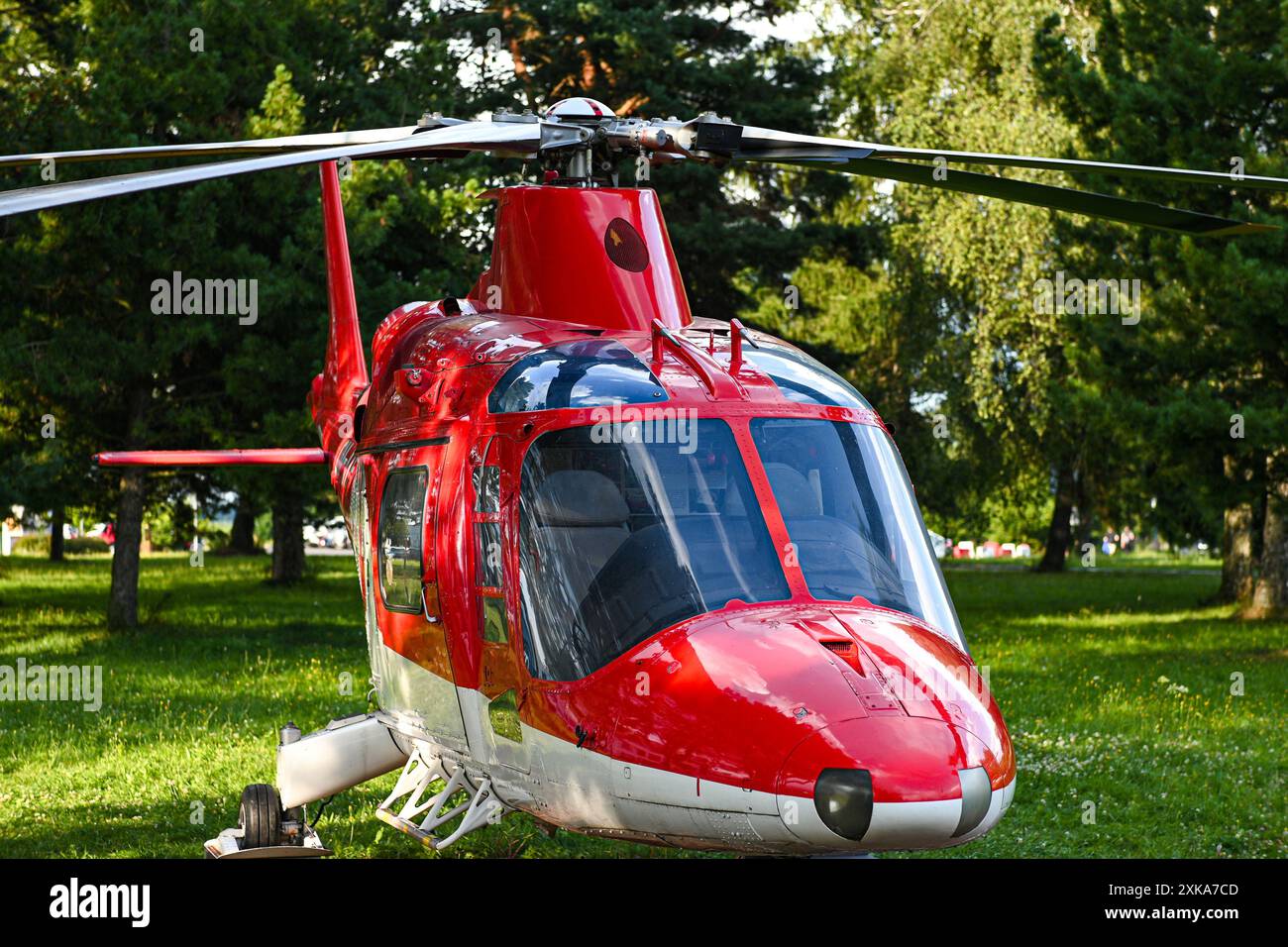 Sunny red trees hi-res stock photography and images - Alamy