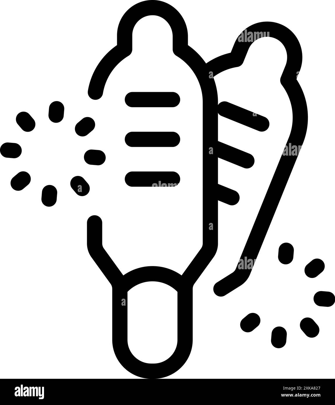 Electronic thermometer displaying high fever temperature, indicating ...