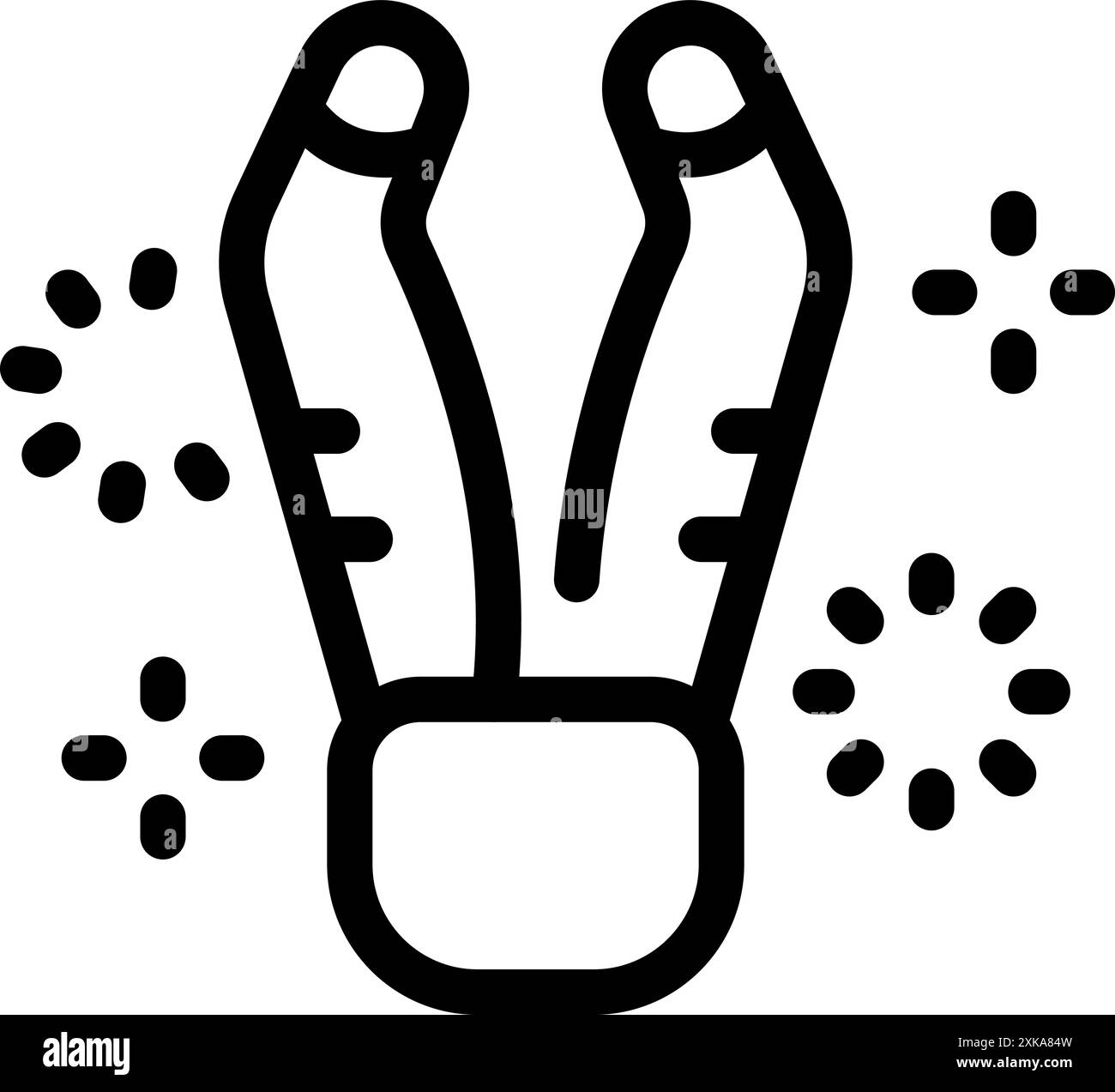 Spaceship is using its tractor beam to abduct an alien with stars in ...