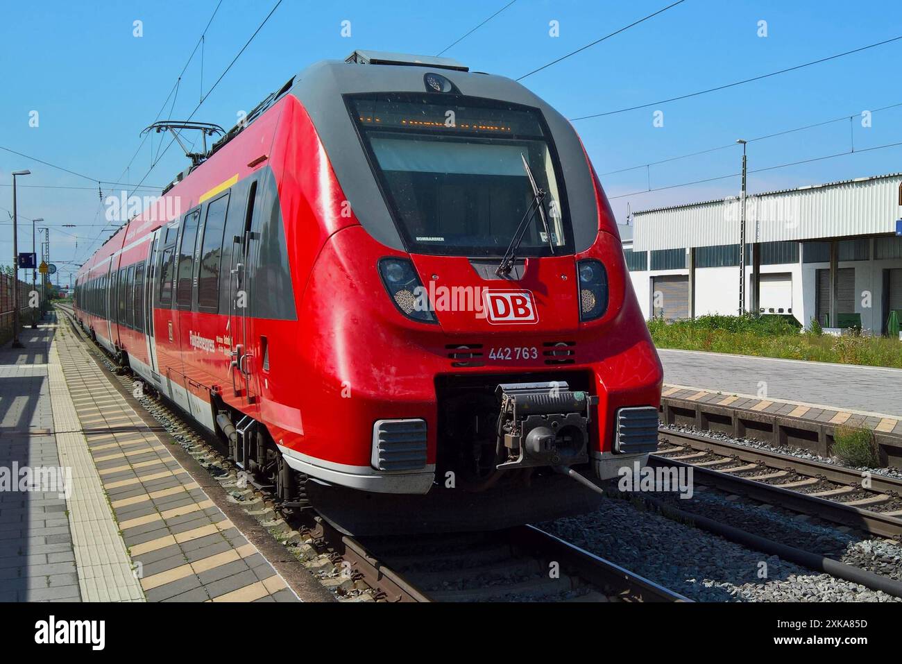 DB Deutsche Bahn, Flughafen-Express bzw Regionalzug RE22 in ...