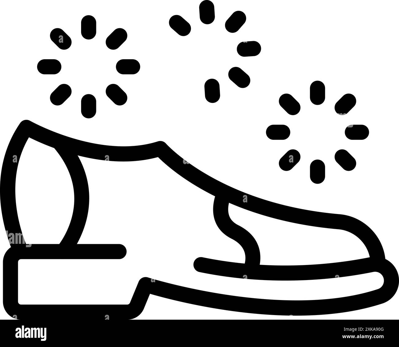 Man wear shoes groom Stock Vector Images - Alamy