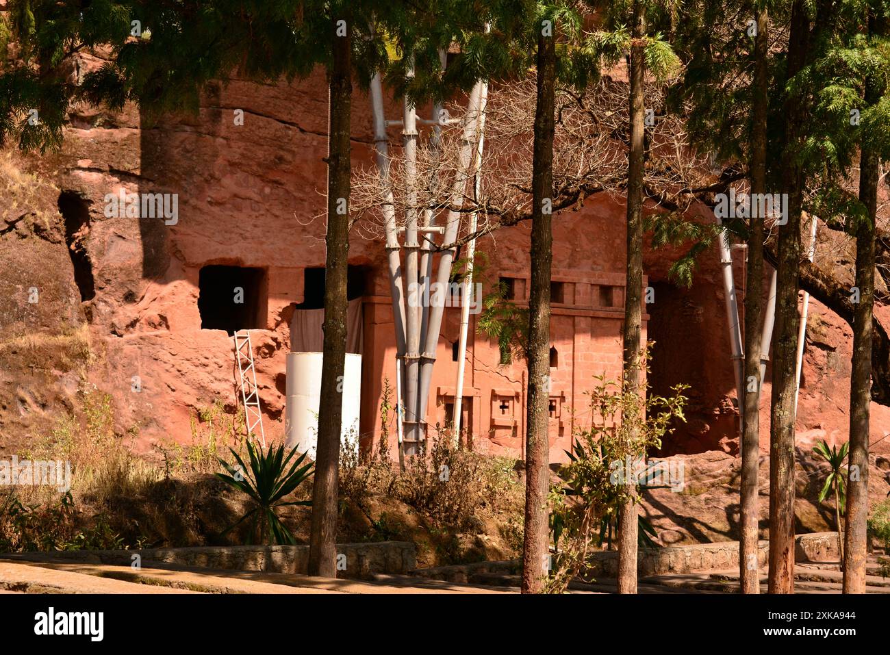 Ethiopia.Lalibela ,northern Ethiopia famous for its monolithic rock ...