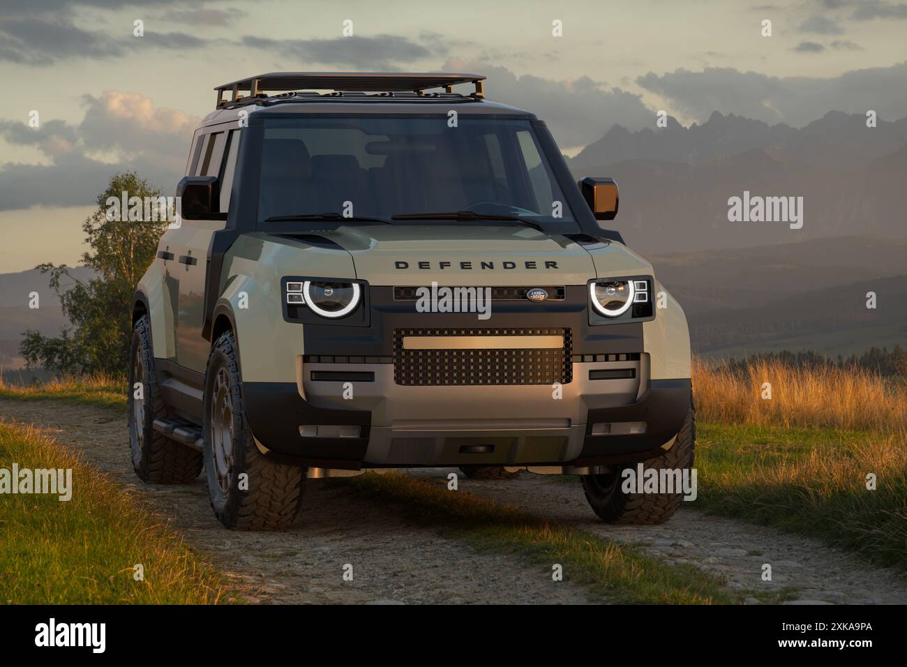 Land Rover Defender Octa Explorer Pack Stock Photo - Alamy