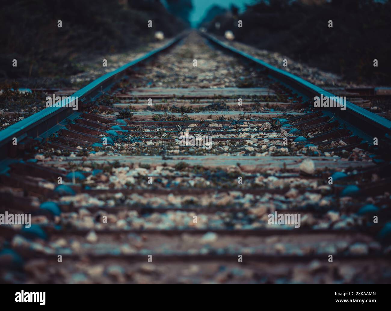 Beautiful railway lines hi-res stock photography and images - Alamy