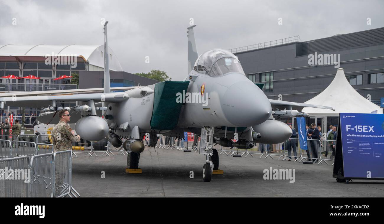 Farnborough, England, UK. 22nd July, 2024. The Farnborough ...
