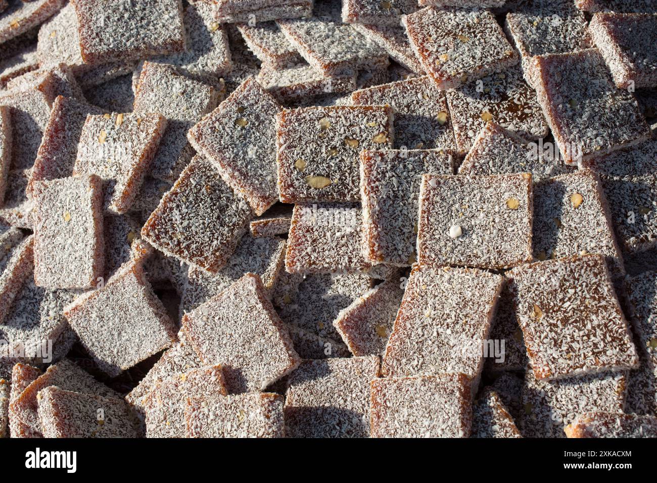 Turkish style fruit dried pulp as snack food Stock Photo - Alamy