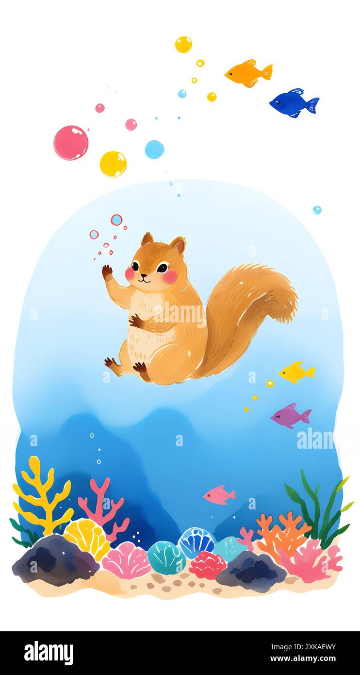 Fairy tale squirrel hi-res stock photography and images - Alamy