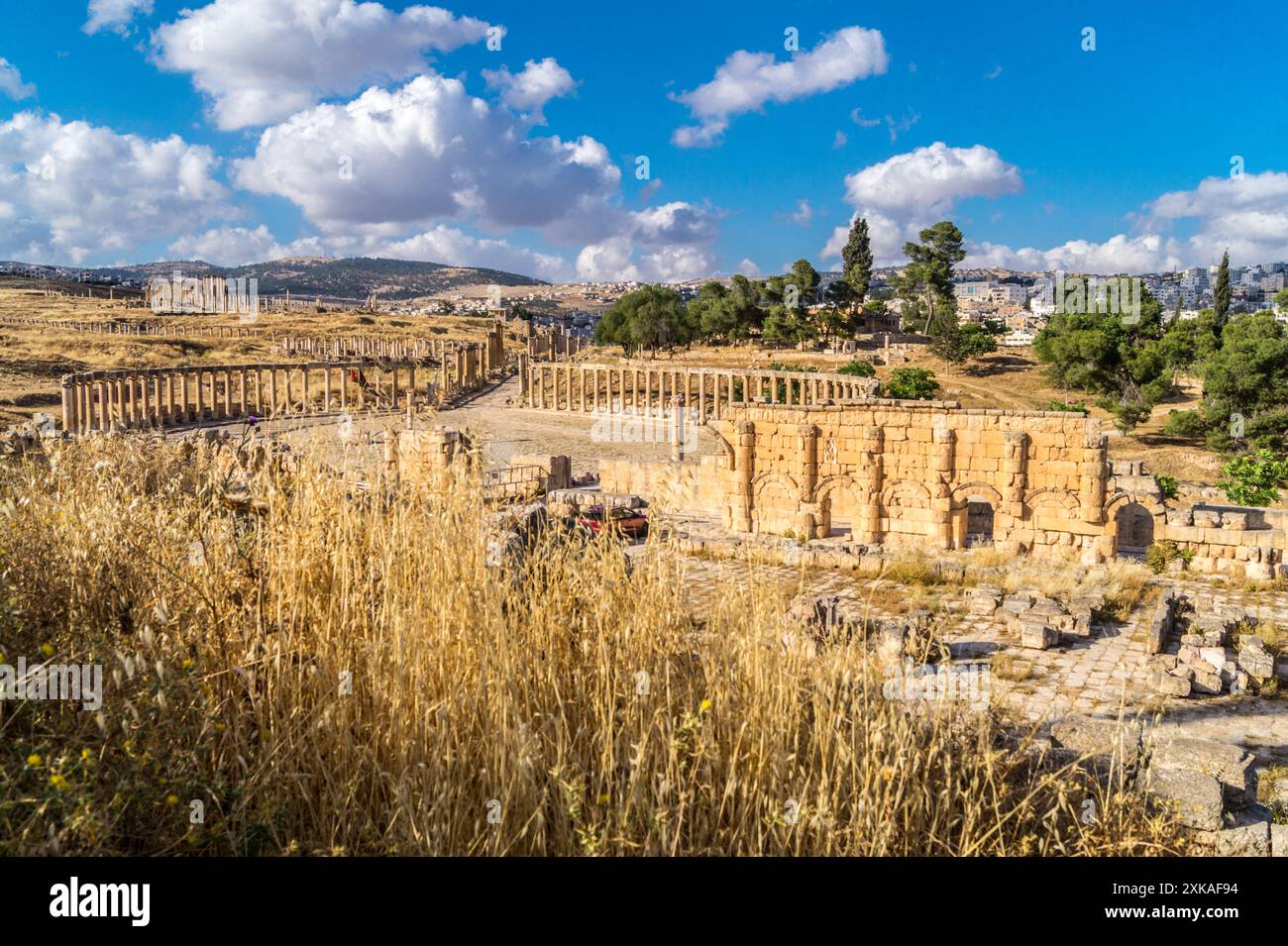 Jerash oval hi-res stock photography and images - Alamy