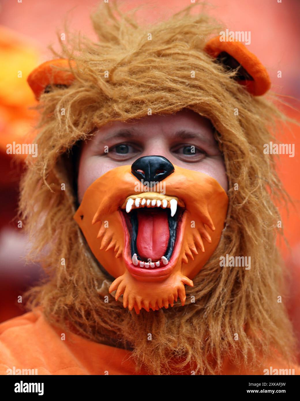 MUNICH, GERMANY - JULY 02: Netherlands Fans prior the UEFA EURO 2024 ...