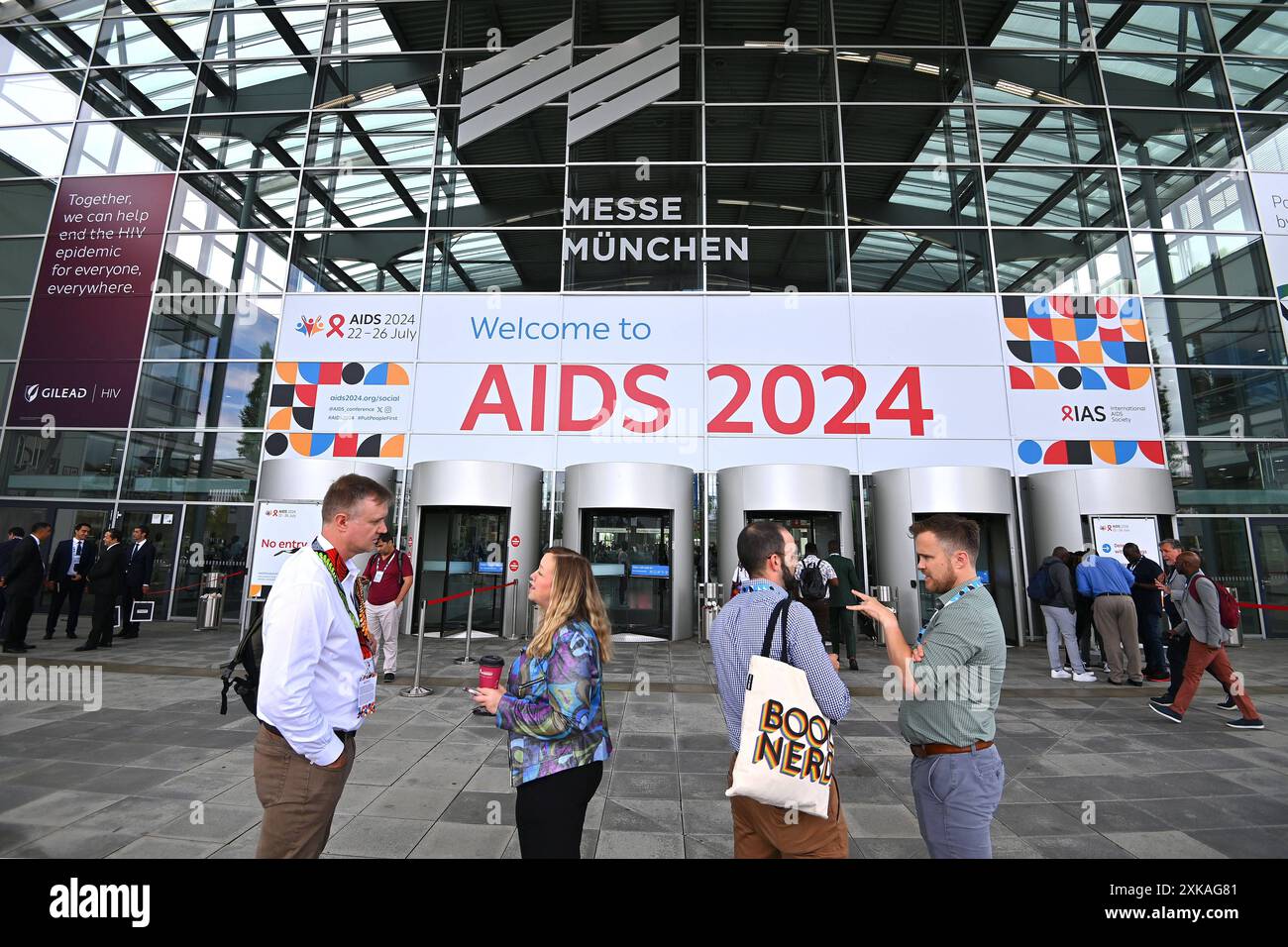 AIDS 2024, the 25th International AIDS Conference vom 22.-27.07.2024 in ...
