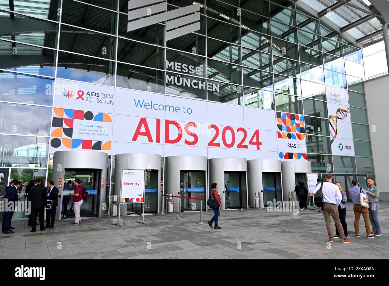 AIDS 2024, the 25th International AIDS Conference vom 22.-27.07.2024 in ...