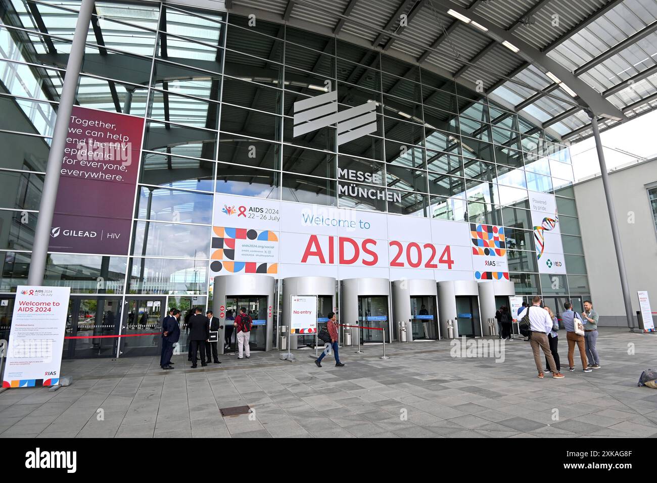 AIDS 2024, the 25th International AIDS Conference vom 22.-27.07.2024 in ...