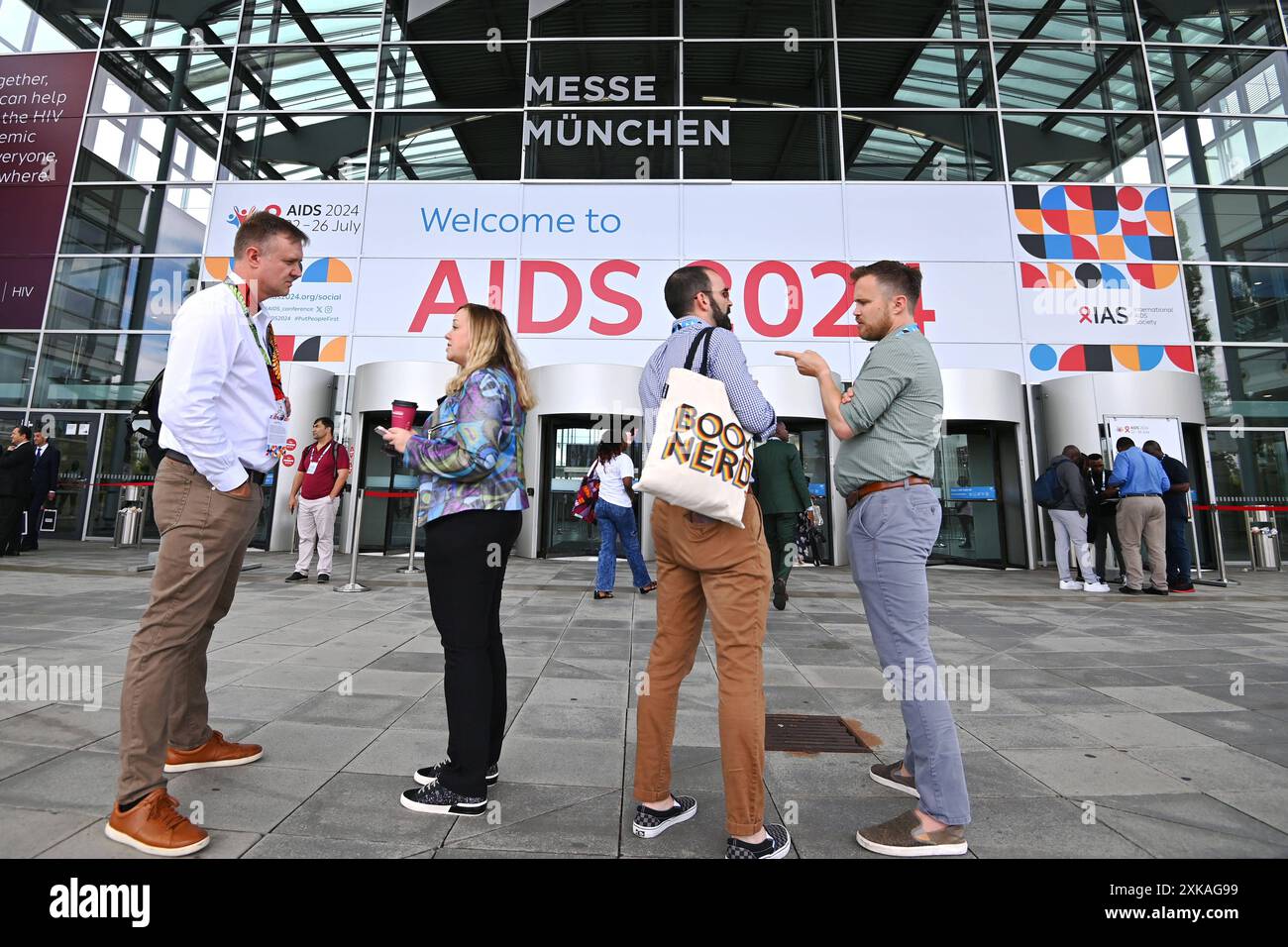 AIDS 2024, the 25th International AIDS Conference vom 22.-27.07.2024 in ...