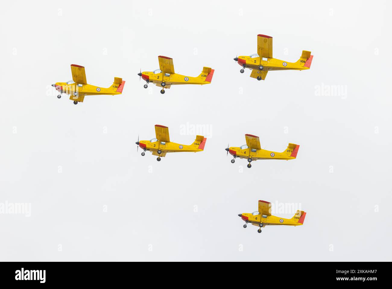 Fairford, UK. 21 JUL, 2024. Royal Norwegian Air Force's display team ...