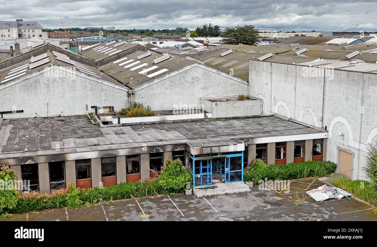 General view of the former Crown Paints factory in Coolock, north ...