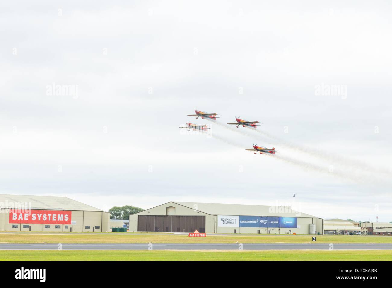 Fairford, UK. 21 JUL, 2024. Jordanian Falcons perform as thousands ...